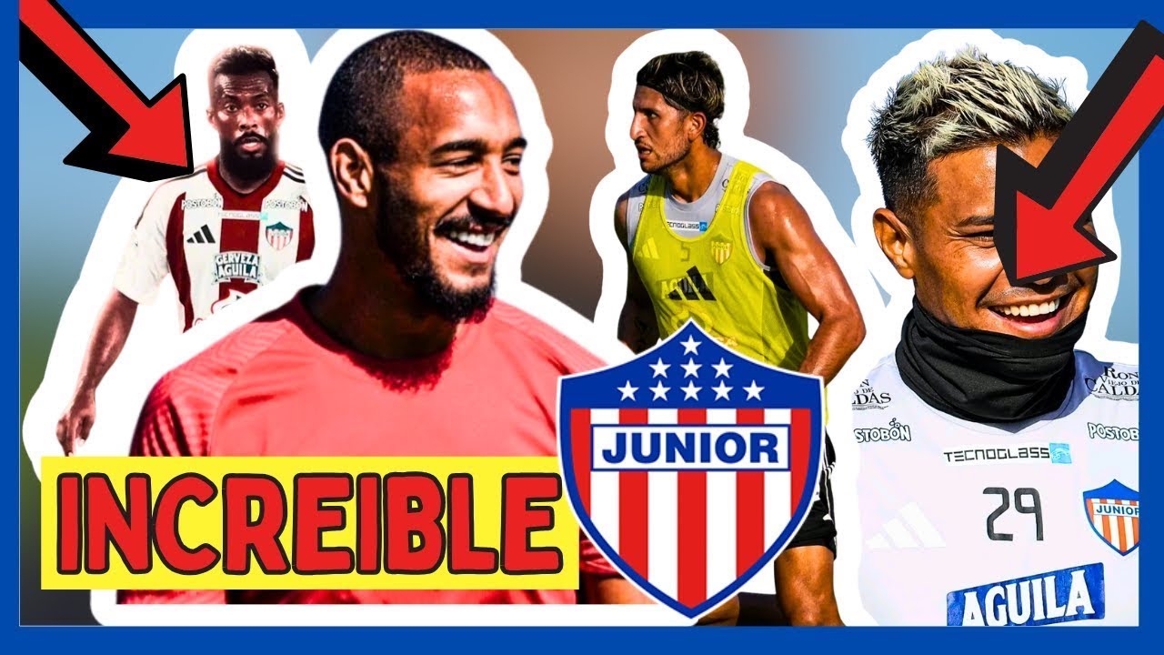 BOMBAZO ULTIMAS NOTICIAS JUNIOR DE BARRANQUILLA ♥️ULTIMAS NOTICIAS 📰 ...