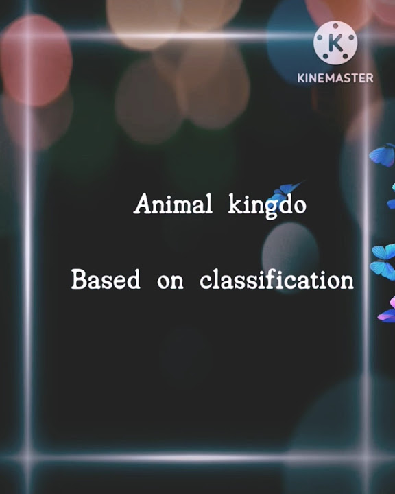 Flow chart of animal kingdom base on classification #neetncertbiology # ...