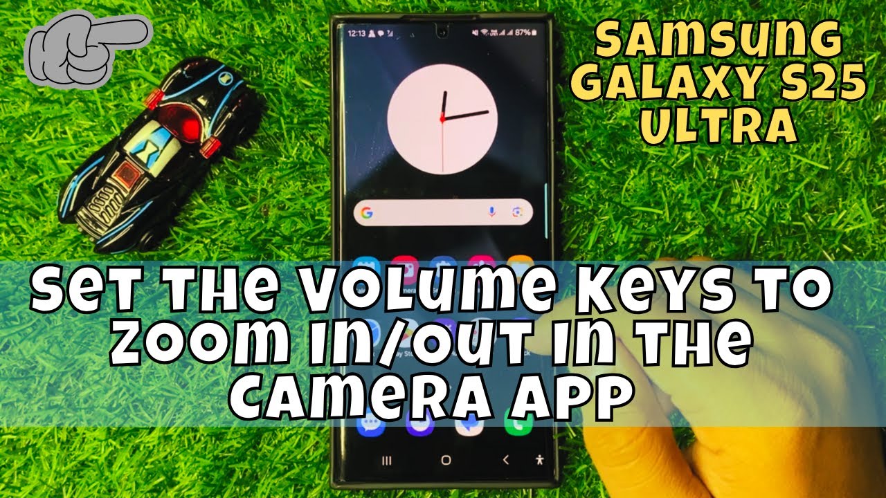 How to Set the Volume Keys to Zoom In/Out In the Camera App Samsung ...