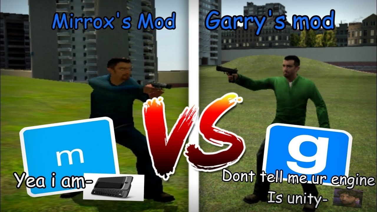 GMOD VS MIRROX MOD (Which one is better to play?) - YouTube