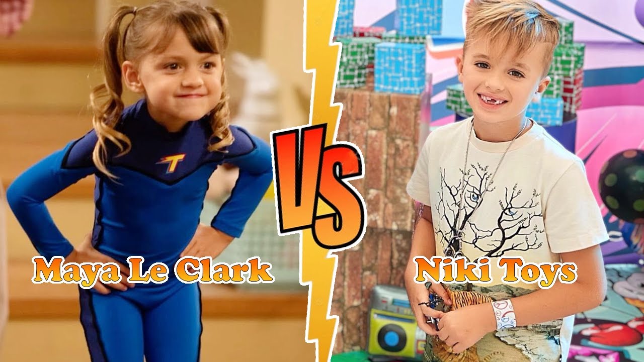 Maya Le Clark (Chloe Thunderman) VS Niki Toys Transformation 2024 ...