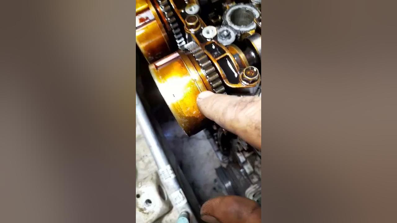 Calage la chaîne de distribution Kia Picanto 1.2 mpi كيفية تعديل لاشين - YouTube