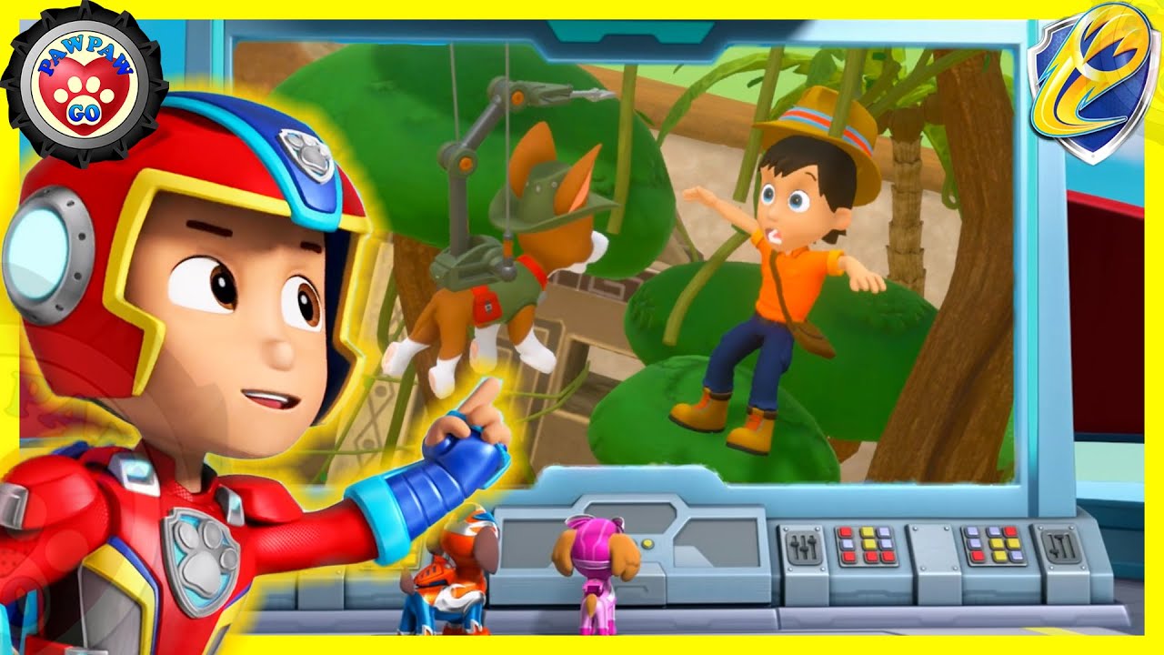 PAW Patrol Mighty Pups | Mighty Chase & Tracker Save Adventure Bay #3 ...