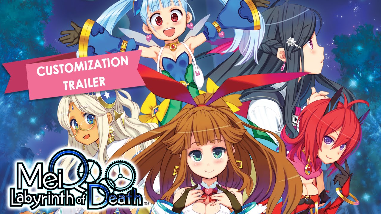MeiQ: Labyrinth of Death Customization Trailer - YouTube