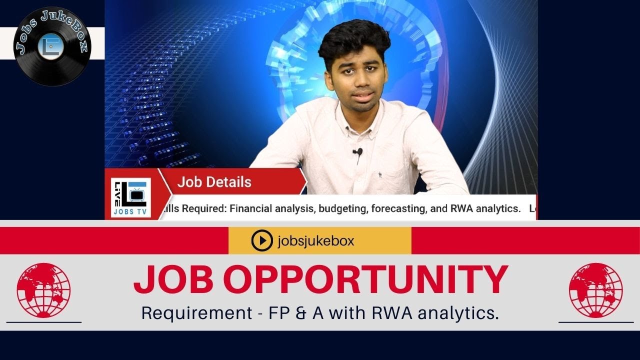 Requirement for FP & A with RWA analytics - English #livec #jobs # ...