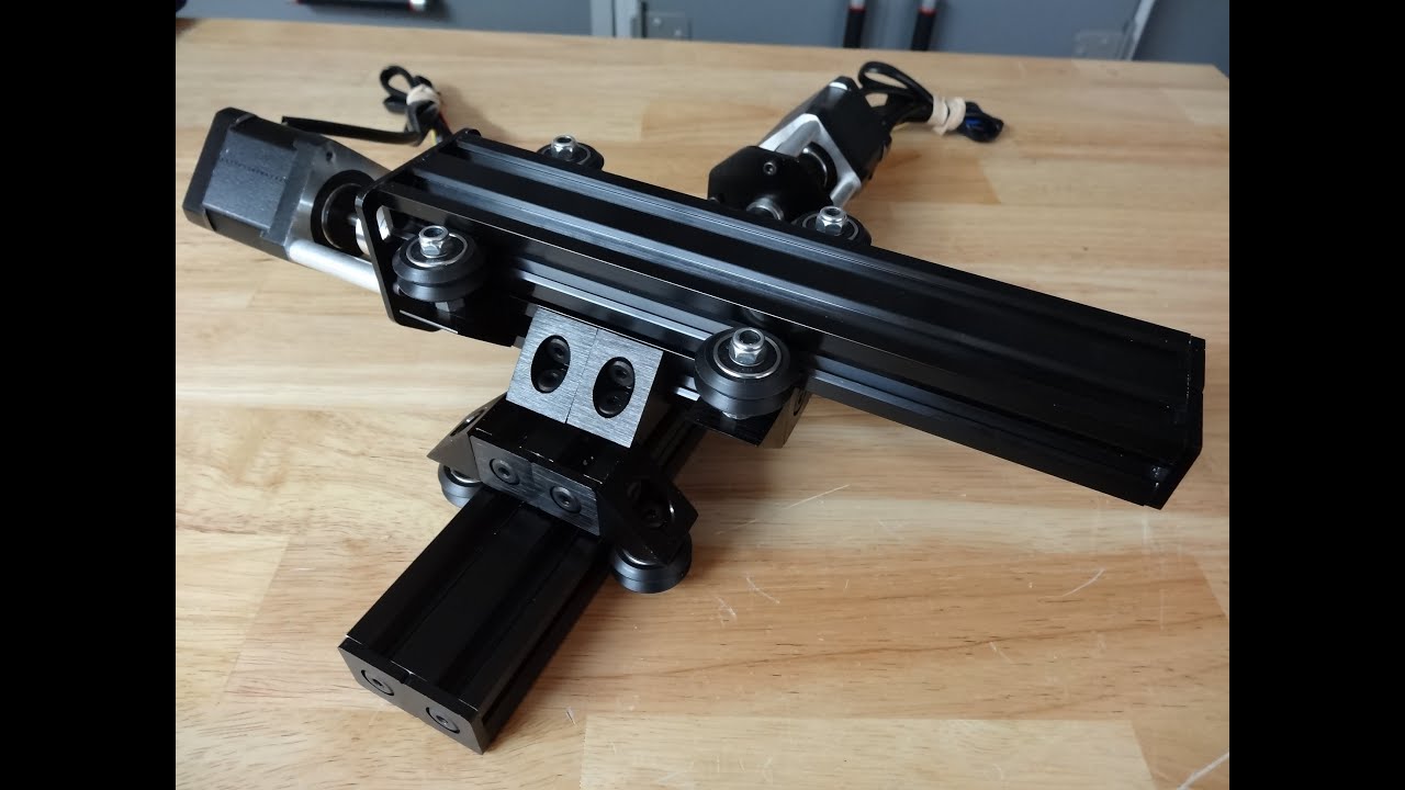 OpenBuilds® V-Slot® X Y Acme Linear Stage Build - YouTube