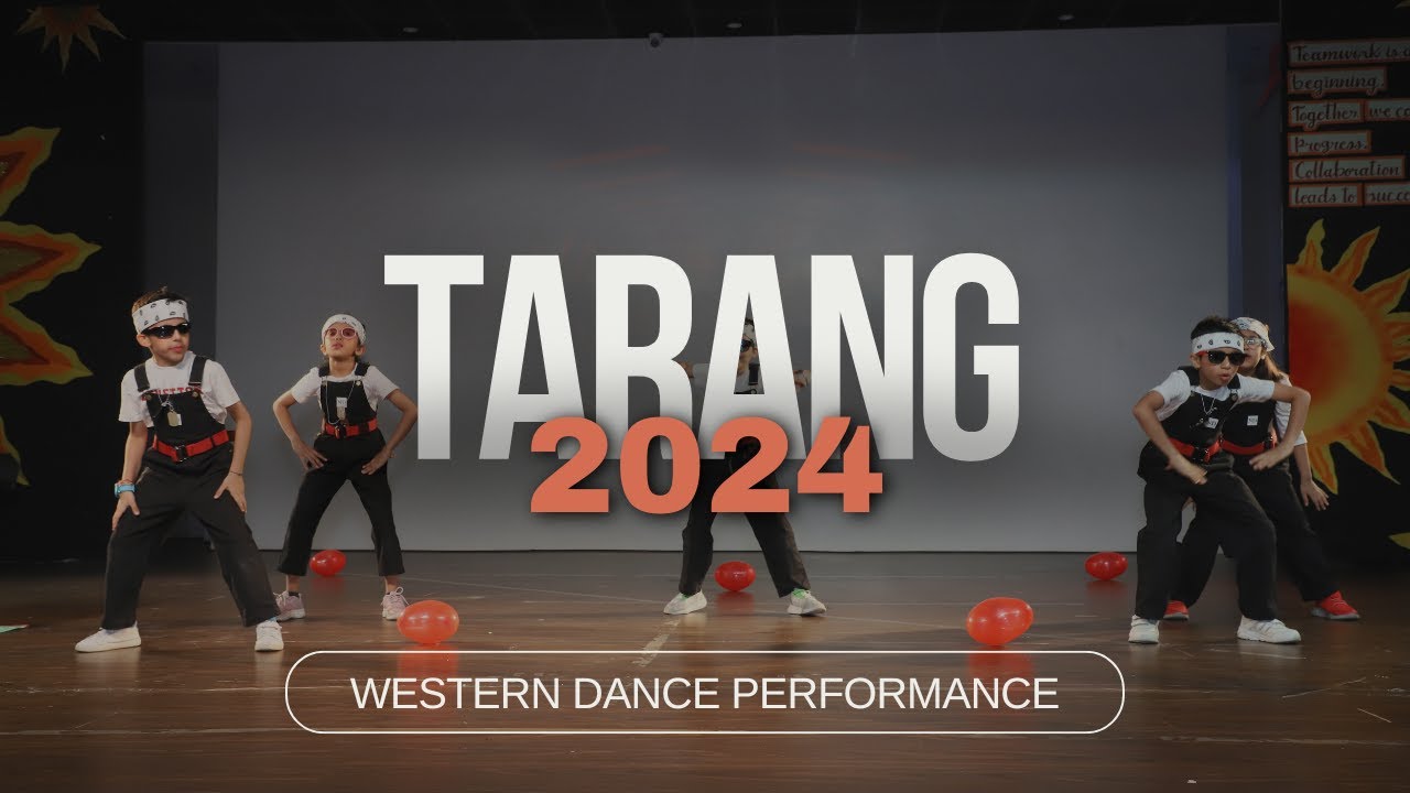 High-Energy Kids Dance Performance at Tarang 2024 | Antarang Performing ...
