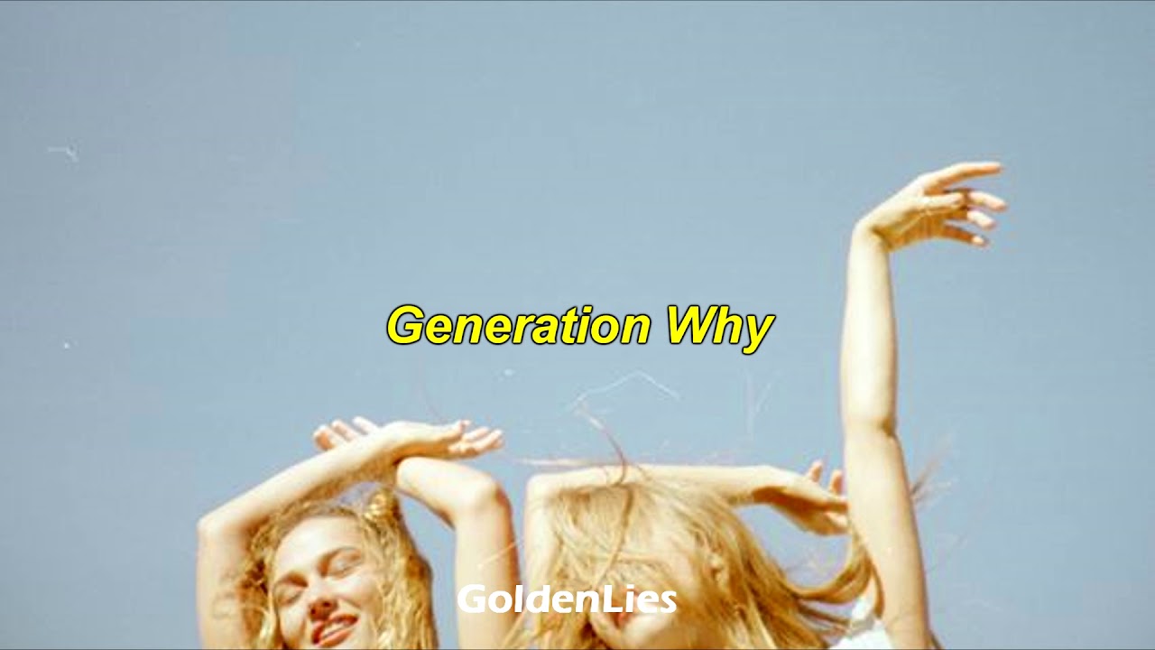 Conan Gray- Generation Why (lyrics) - YouTube