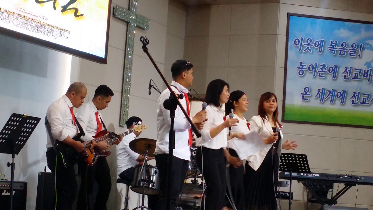 May 12 2019 26th church anniversary sjim incheon welcome song..s ...
