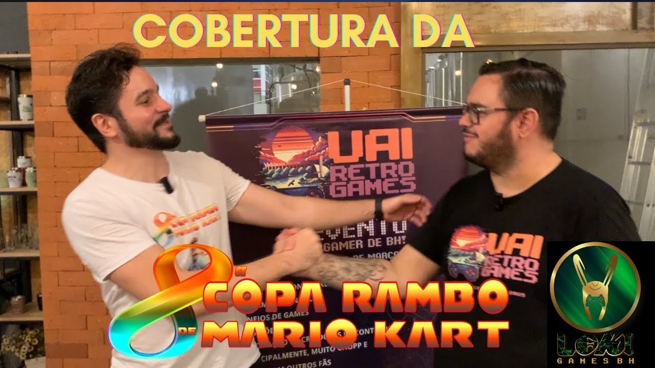 Cobertura da 8ª Copa Rambo de Mario Kart - Loki Games BH - YouTube