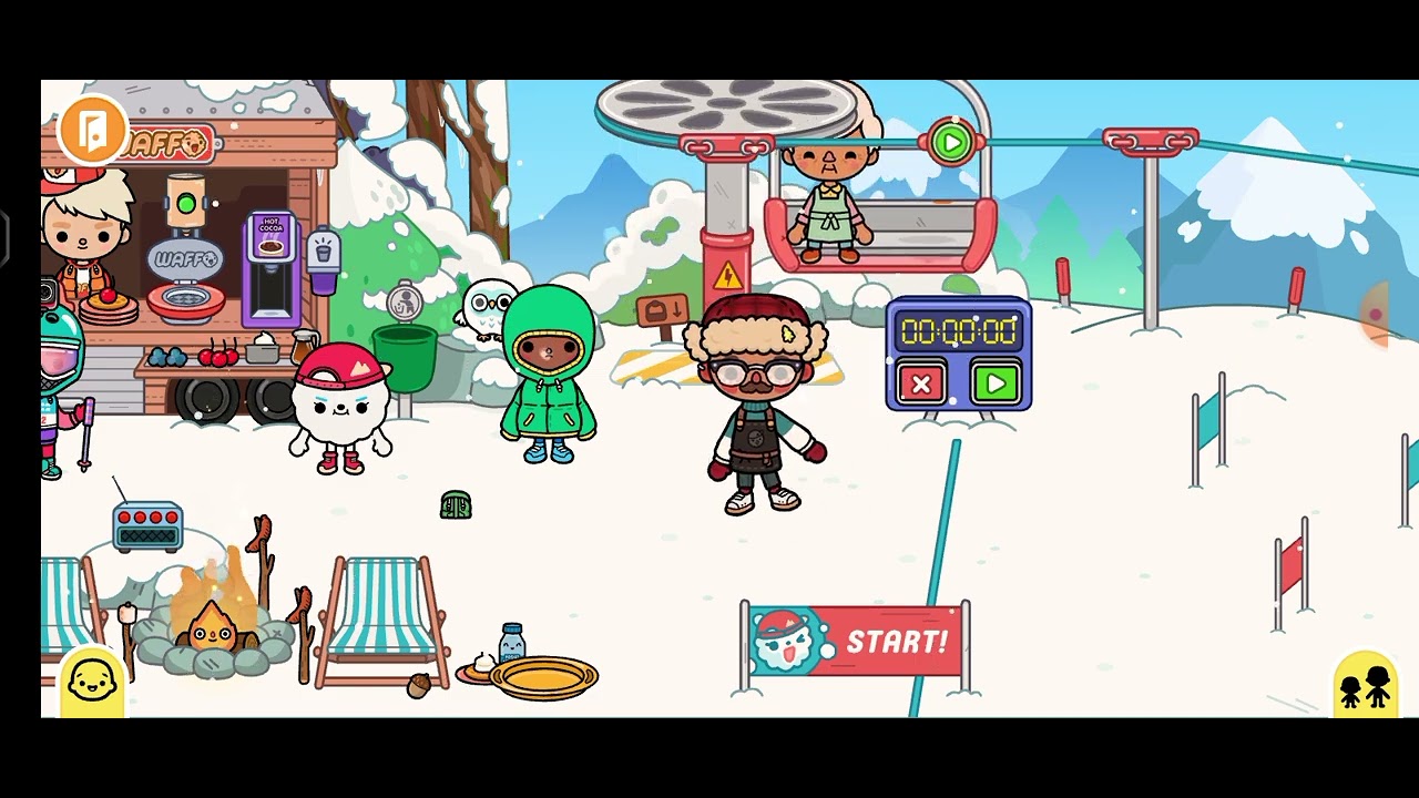 TOCA LIFE WORLD - baba rosa provodi dan sa baba zlatom i majkom # ...