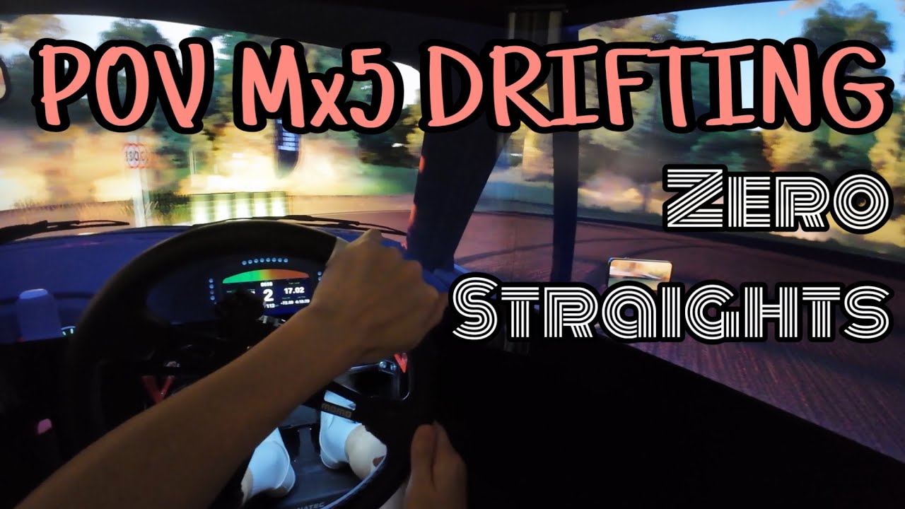 Triple screen POV Mx5 / Miata DRIFT- Can I keep it strictly SIDEWAYS ...