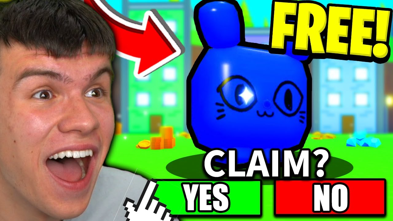 *NEW* How To Get HUGE BLUE BALLOON CAT FOR FREE In Roblox Pet Simulator ...