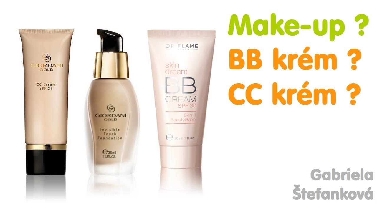 Make-up, BB alebo CC krém ? - YouTube