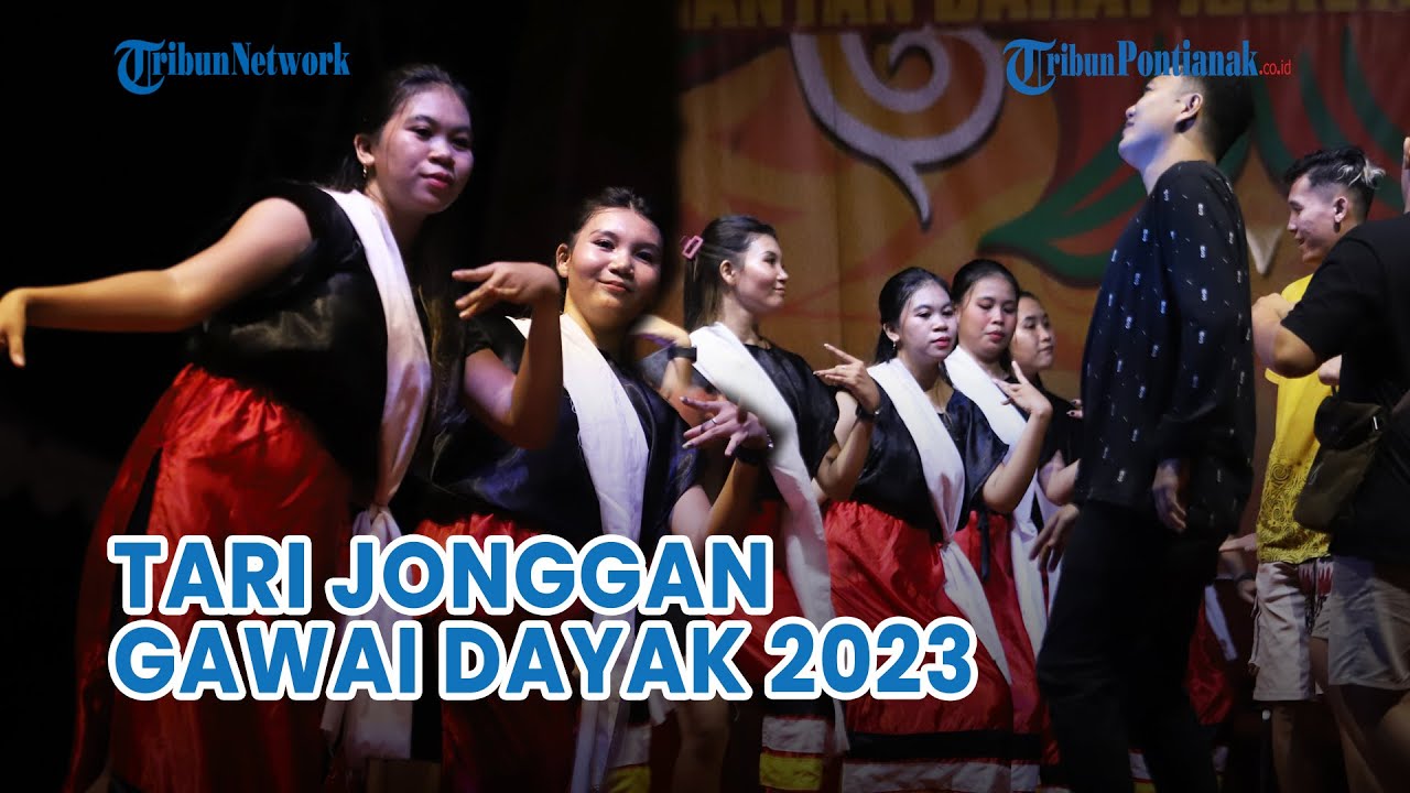 🔴 Tari Jonggan dalam Pekan Gawai Dayak ke-37 di Rumah Radakng ...