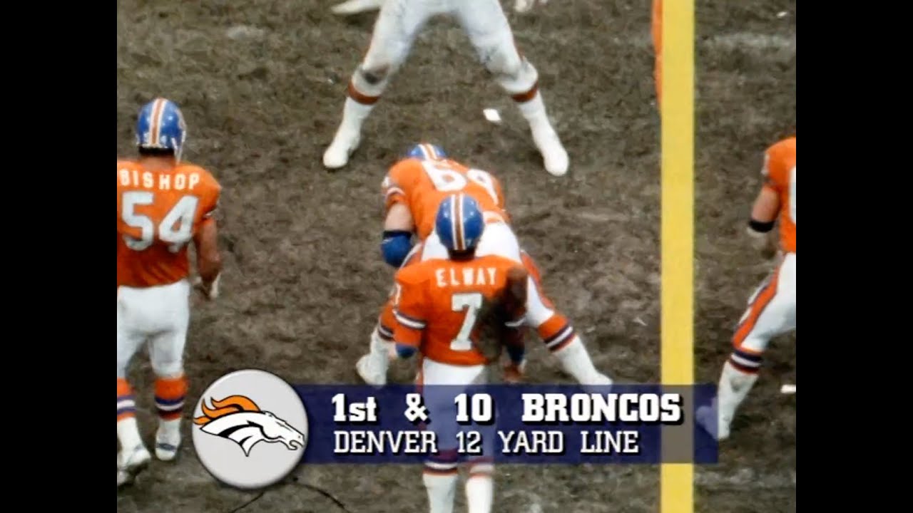 John Elway Broncos The Drive