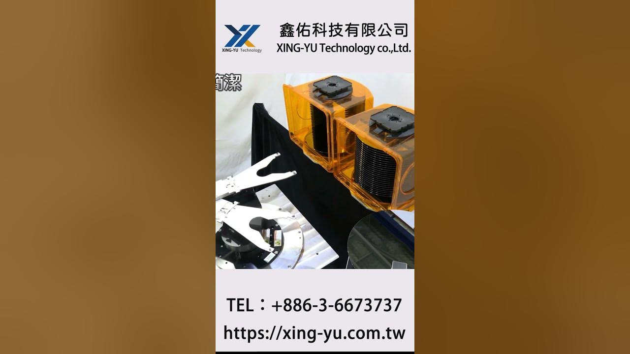 Kawasaki Wafer Robot NX420 鑫佑科技代理 #台灣 #鑫佑 - YouTube