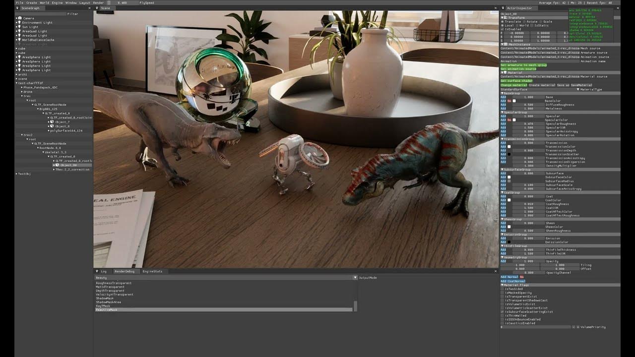 Gpu path tracing animation test - YouTube