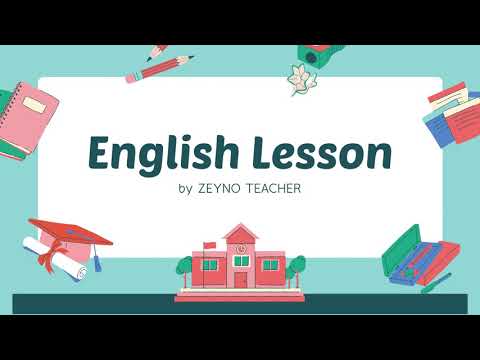 İngilizce Cümlenin Öğeleri Konu Anlatımı (BY ZEYNO HOCA)