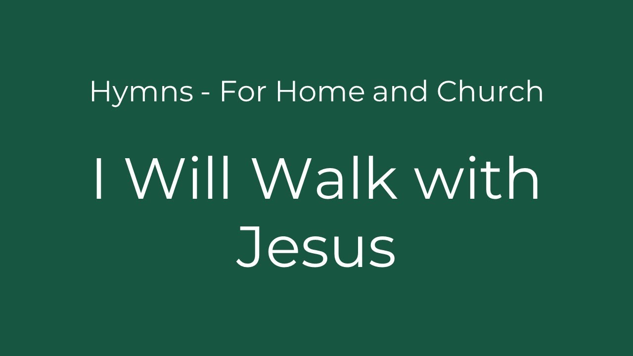 1004 I Will Walk with Jesus | Conducting tutorial - YouTube