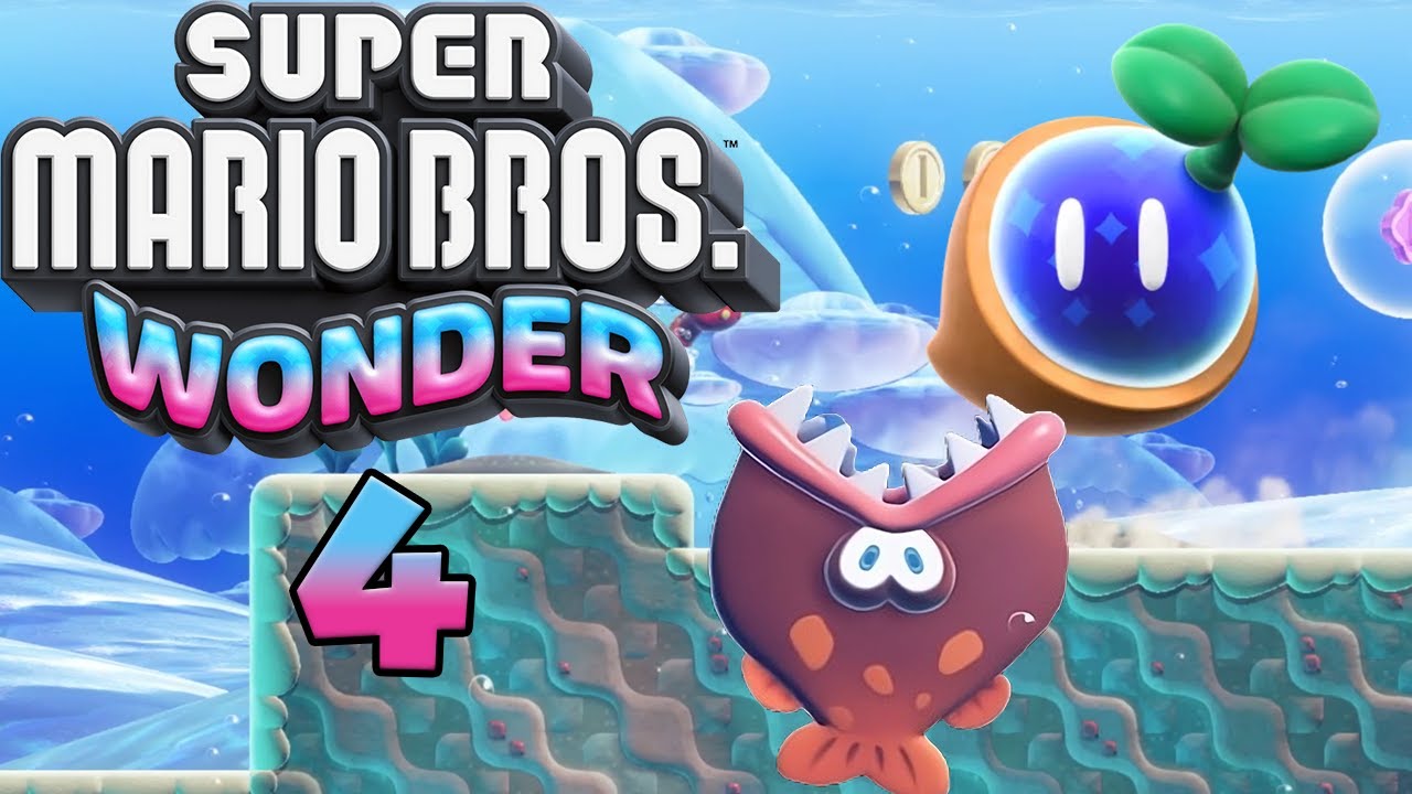 Super Mario Bros. Wonder #4 - Eine Wasserwelt gibt es natürlich auch ...
