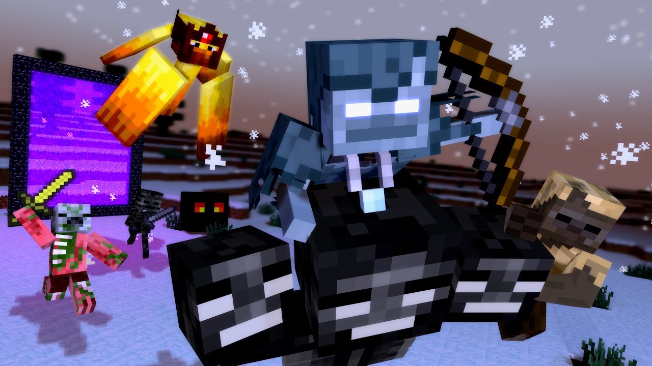 Stray's Revenge 2: Nether Attacks Overworld - Minecraft Animation - YouTube