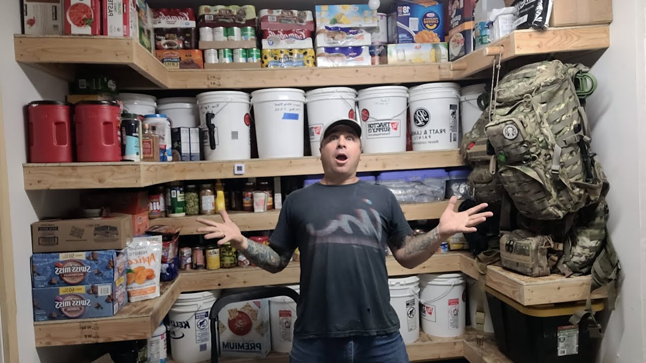 ULTIMATE PREPPER PANTRY 2022 - YouTube