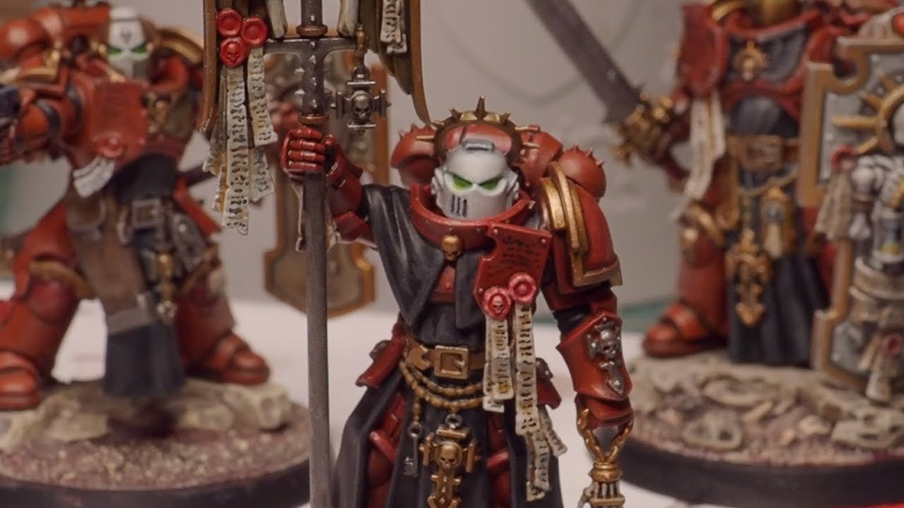 I Paint a Blood Angels Bladeguard Ancient - YouTube