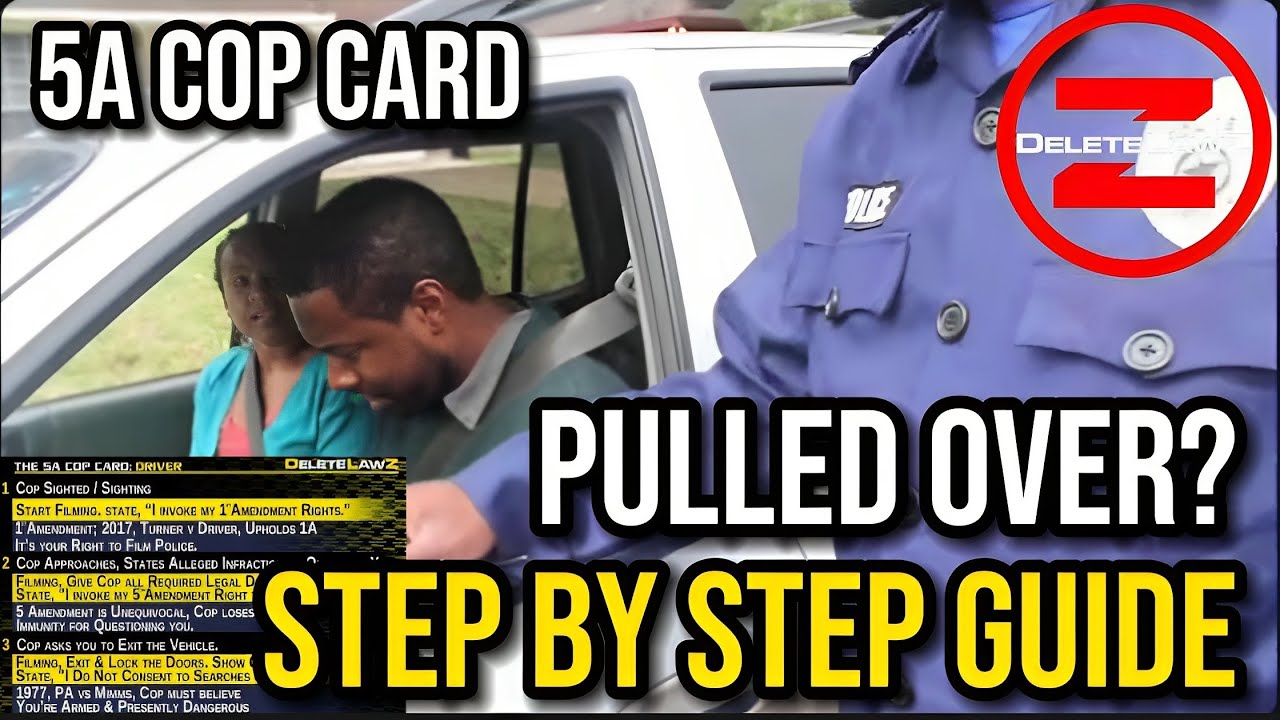 The 5th Amendment 5A Cop Card - YouTube