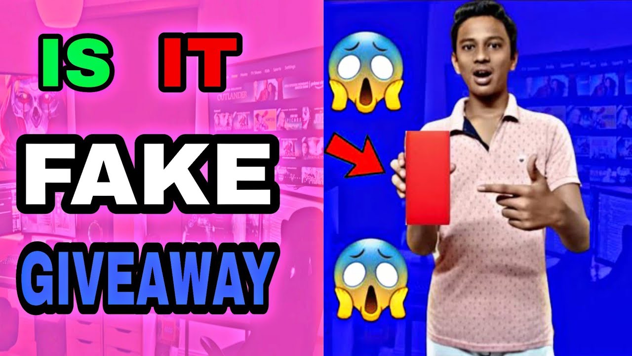 Is it fake giveaway or real giveaway? - YouTube