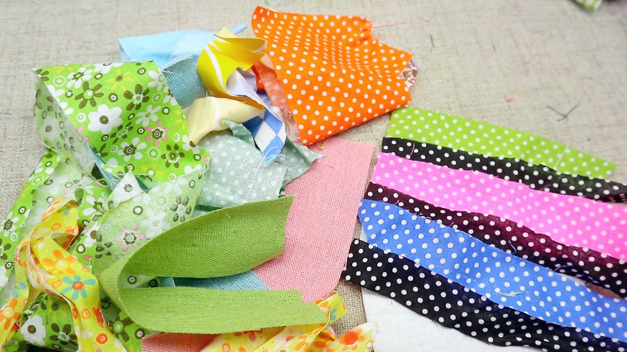 Turn fabric scraps into beautiful patchwork blankets | Scrap Fabric ...