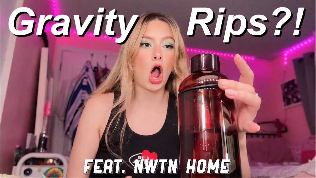 MY FIRST GRAVITY BONG - YouTube