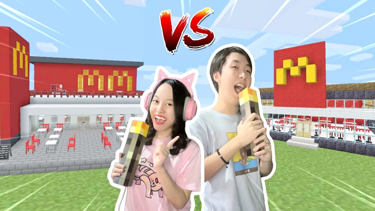 Build Battle MCD di Minecraft! [Minecraft Indonesia] - YouTube