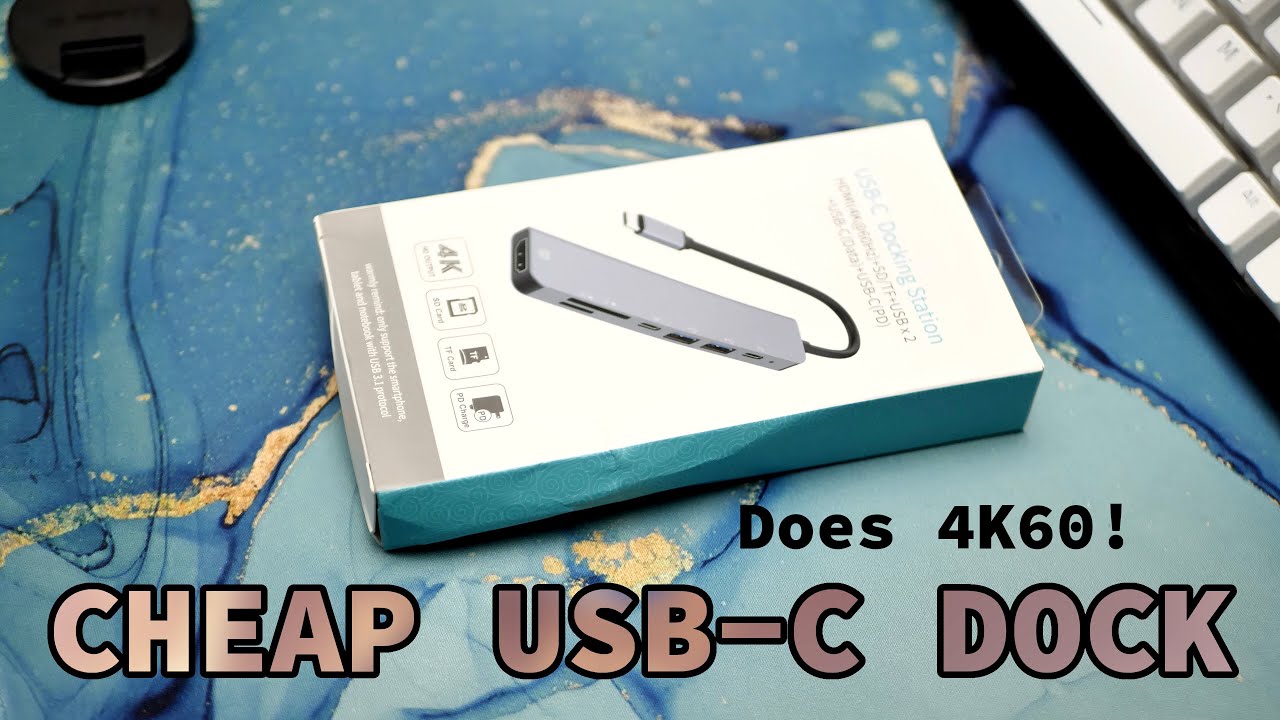 Cheap USB-C Dock With 4K60 - YouTube