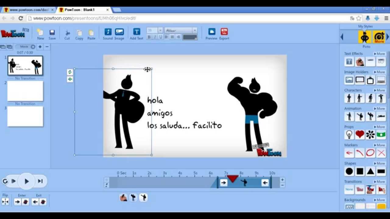 como hacer una animación online o como hacer un intro animado online ...