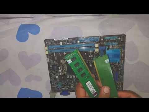 how to install ram setup ram upgrade easily in pc - YouTube