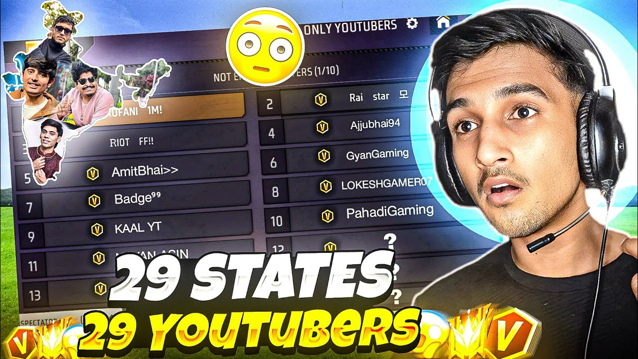 Which State Youtubers are PRO players?🤔 Let's find out.. - YouTube