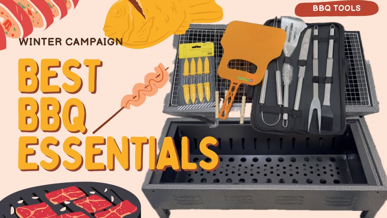 BEST BBQ ESSENTIALS | Barbecue Accessories | Essential Grilling Tools ...