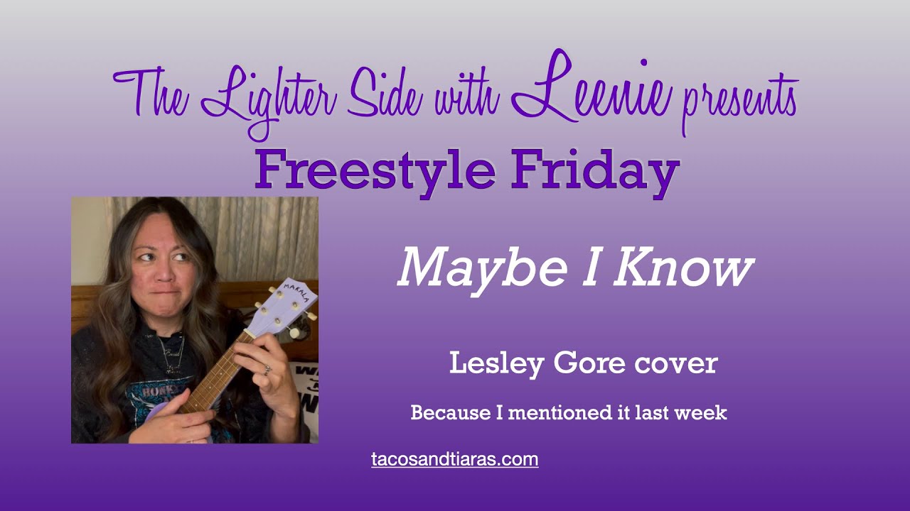 Maybe I Know - Lesley Gore ukulele cover - YouTube