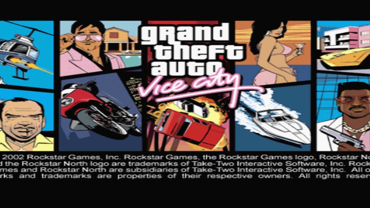 Grand Theft Auto Vice City opening credits(PS2) - YouTube