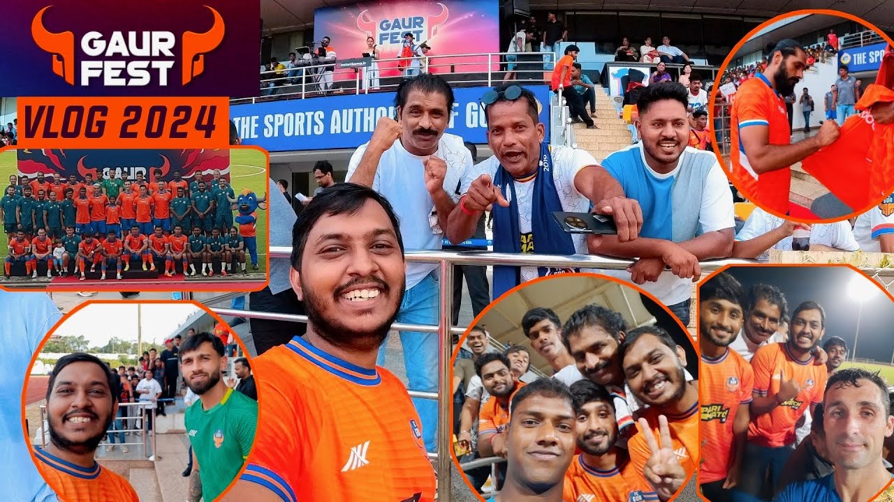Fc Goa Gaur Fest Vlog I 2024 I GMC Stadium Bambolim I Goa I - YouTube