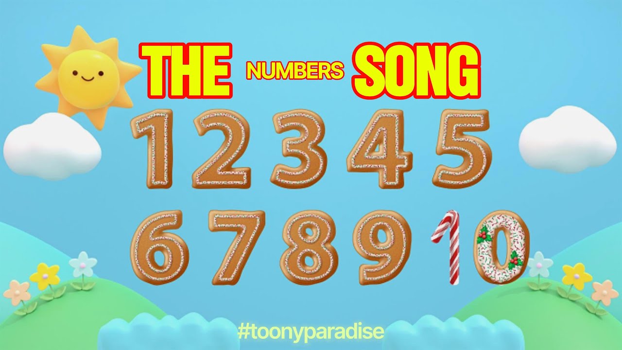 123 Numbers Song for Kids | Learn to Count | Fun Educational Nursery ...