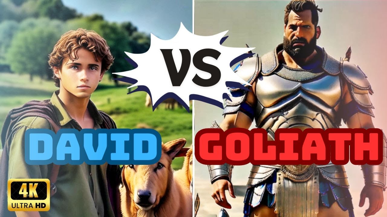 David VS Goliath | AI Animation | Bible Story #aianimation # ...