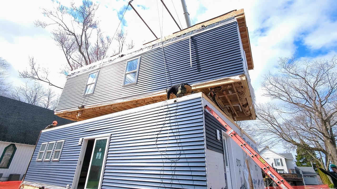 Niagara River Modular Home Installation - Part 4 - YouTube