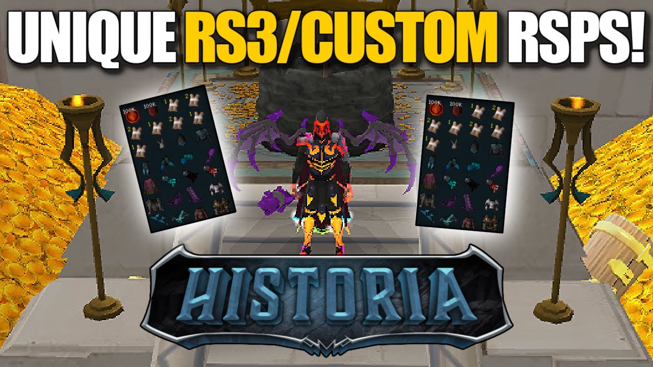 WE ACTUALLY FOUND A NEW *718/RS3* RSPS WORTH PLAYING?! | HISTORIA RSPS ...