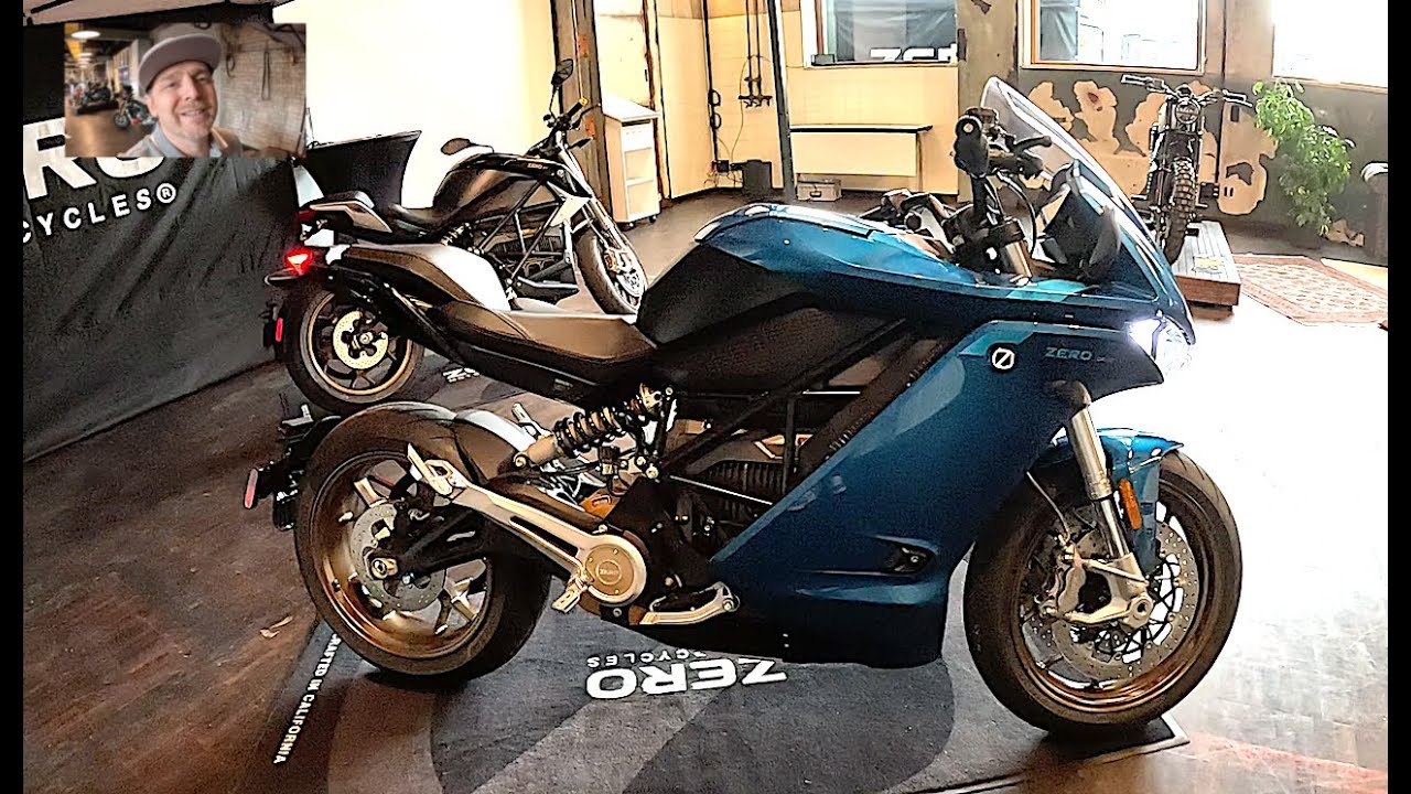 Zero SR S full electric street sport touring bike motorcycle SRS all ...