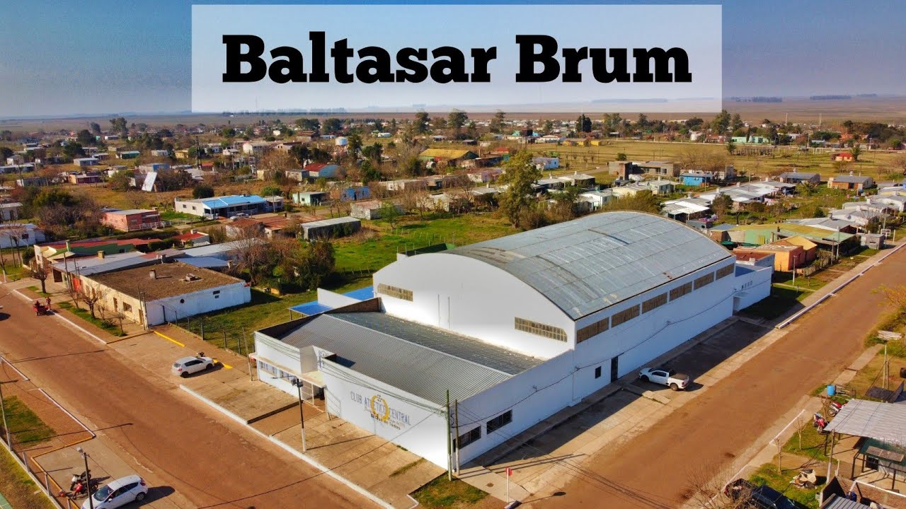 Baltasar Brum desde el aire - YouTube