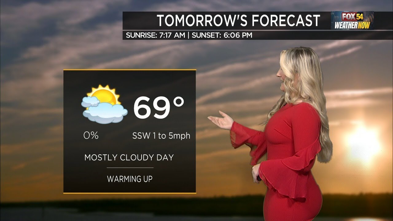 Tori Smith -- FOX 54 Weather -- February 8, 2024 - YouTube