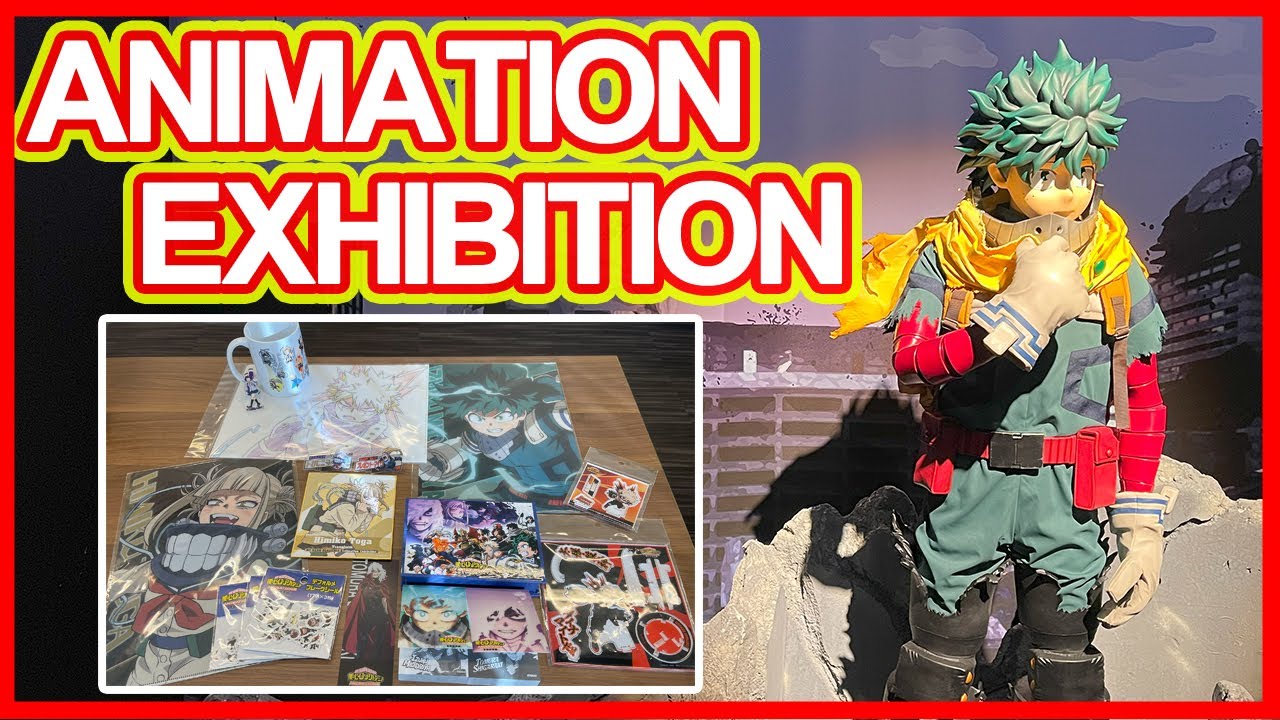My Hero Academia Animation Exhibition 2023 in Japan - YouTube