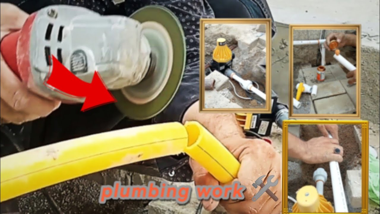 Under water💦boring Samar pump pipe and automatic on off switch ...